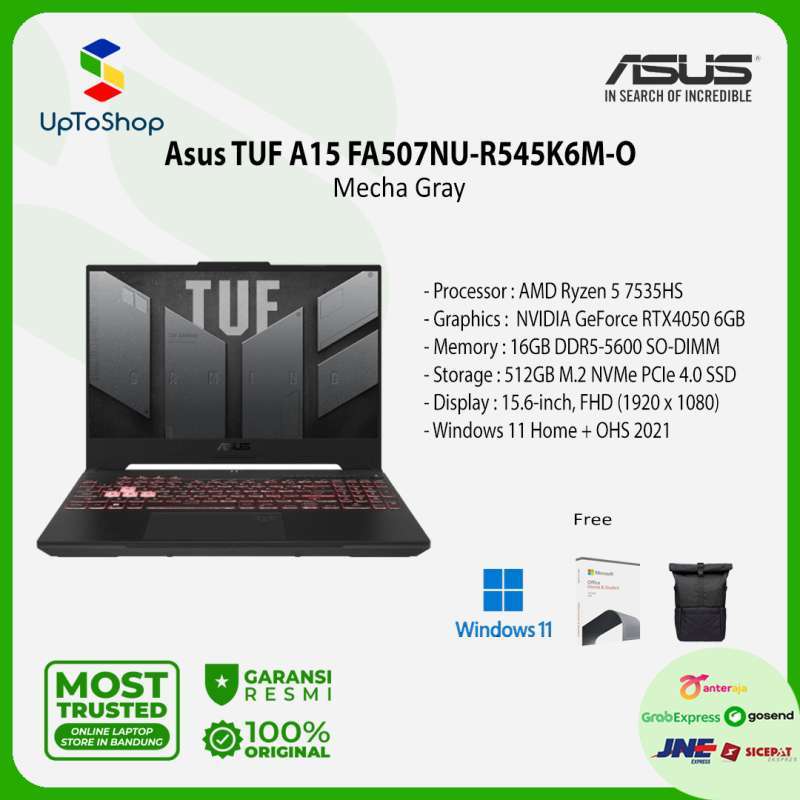 Jual Asus Tuf Gaming A15 Fa507 Nur Original Murah - Harga Diskon Juli ...