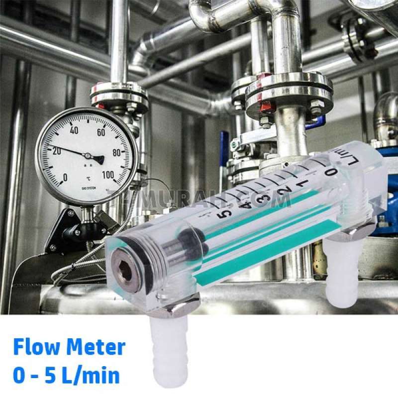 Jual Flow Meter Oksigen Gas Udara 5l/min - 25l/min - 0-5 L/min Di ...