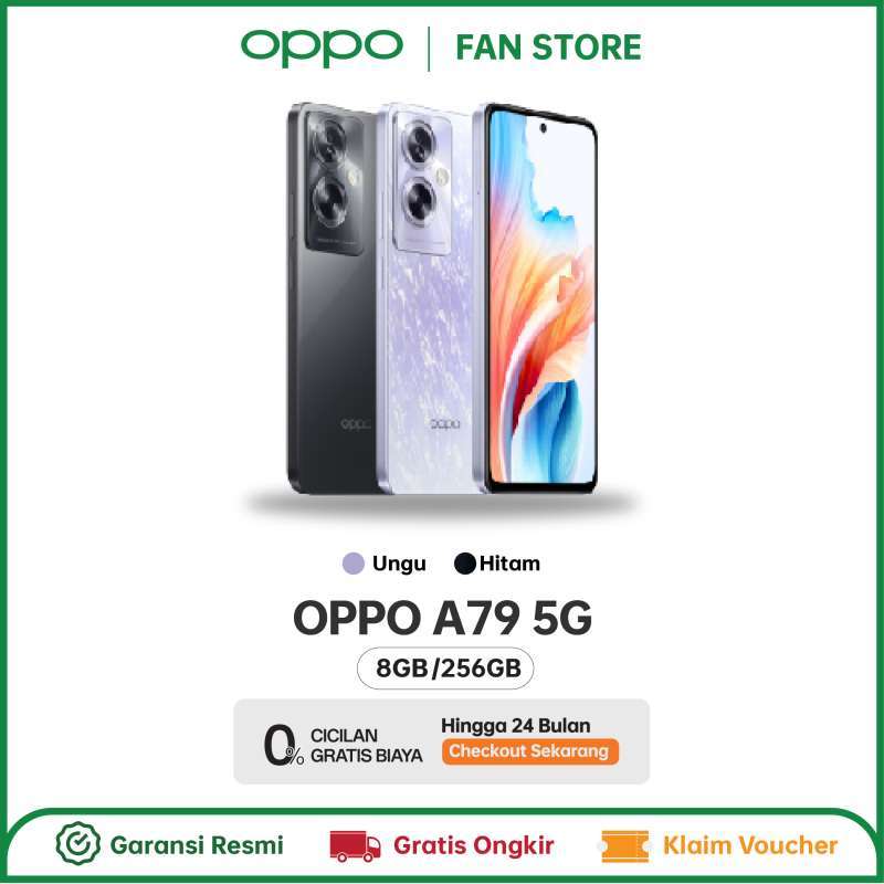 Jual Oppo A79 5g [8/256gb] Di Seller Oppo Fan Store Official Store - Gudang Blibli | Blibli