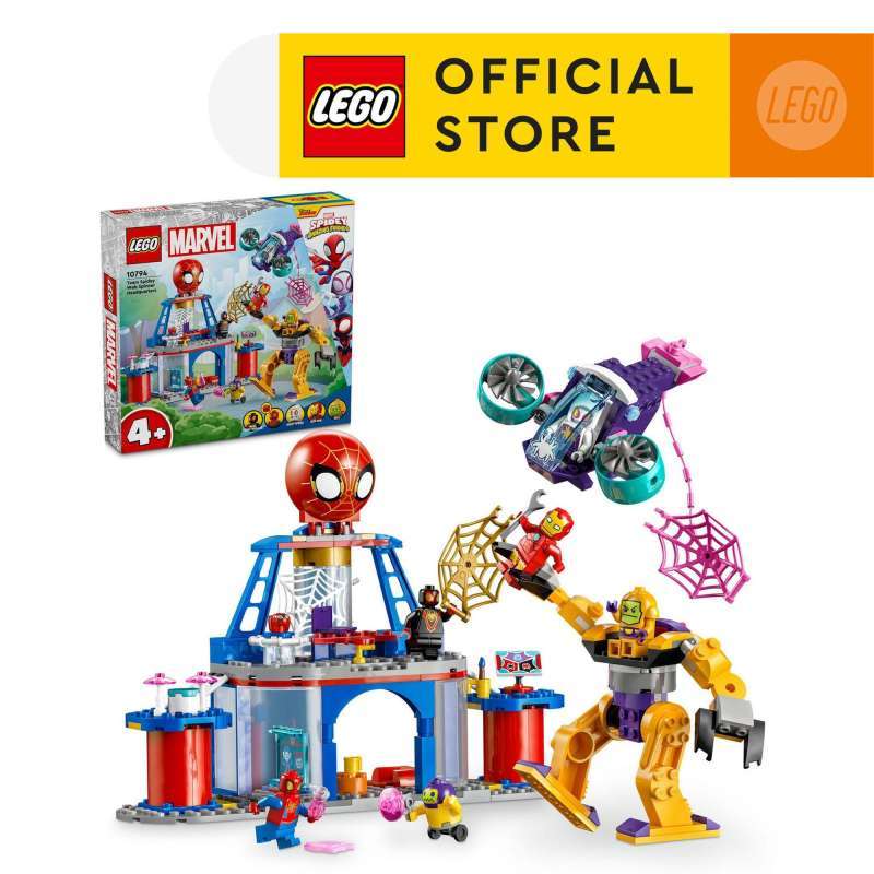 Jual Lego Spidey 10794 Team Spidey Web Spinner Headquarters (193 Pieces ...
