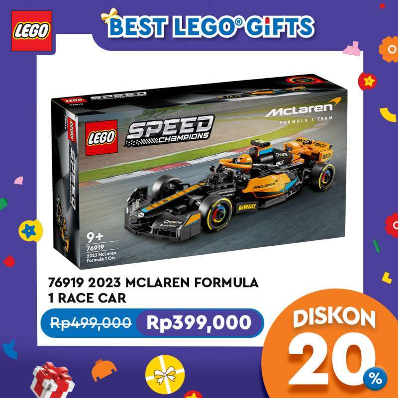Promo Lego Speed Champions 76919 2023 Mclaren Formula 1 Race Car (245 ...