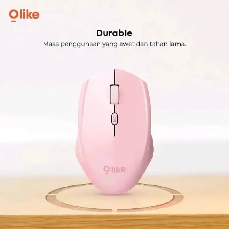 Jual Olike M200 Wireless Mouse USB 2.4ghz Optical 3-mode 800-1600dpi ...