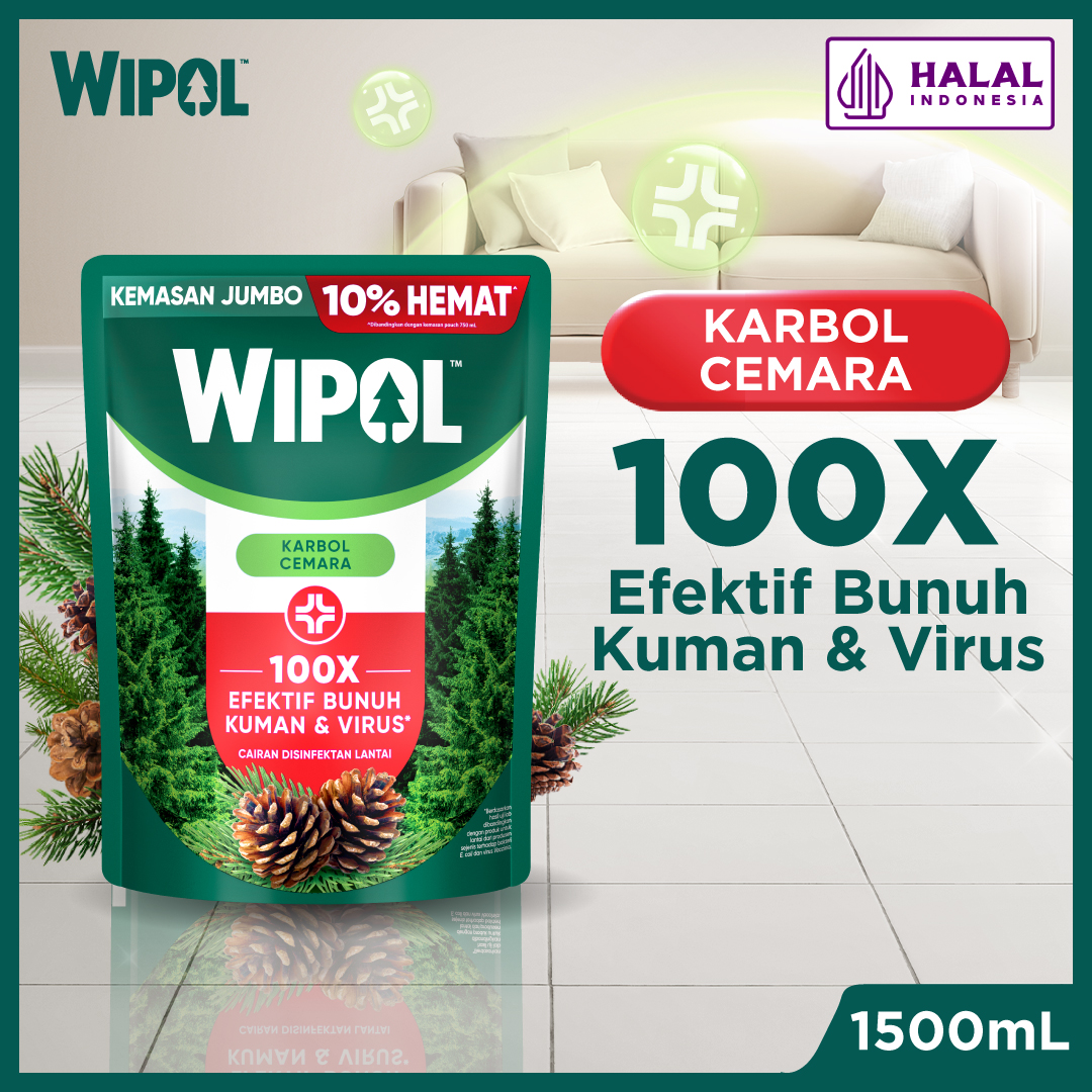 Promo Wipol Pembersih Lantai Cairan Disinfektan Teruji Dermatologis ...