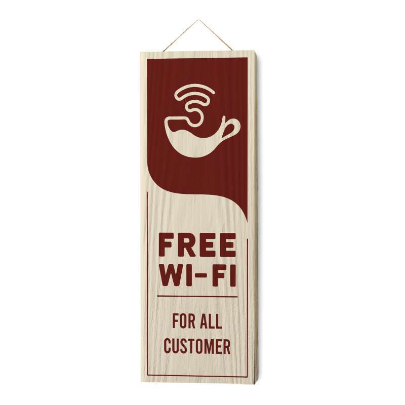 Jual Free Wifi Sign Board - Sb 3 Di Seller Kayugraphy - Padangsambian ...