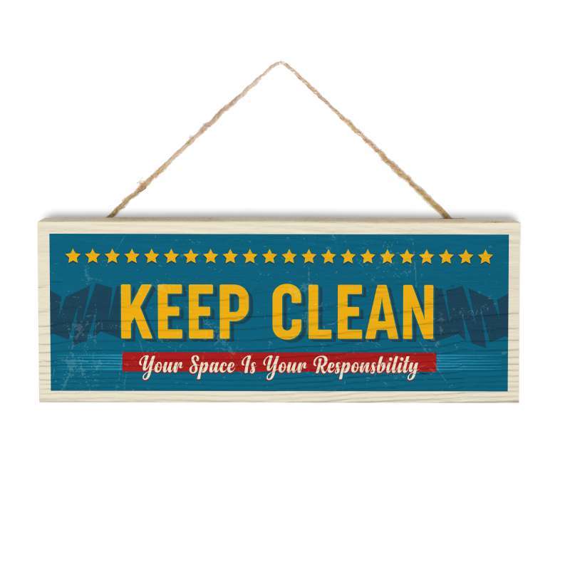 Jual Keep Clean Sign Board - Sb B Di Seller Kayugraphy - Padangsambian ...