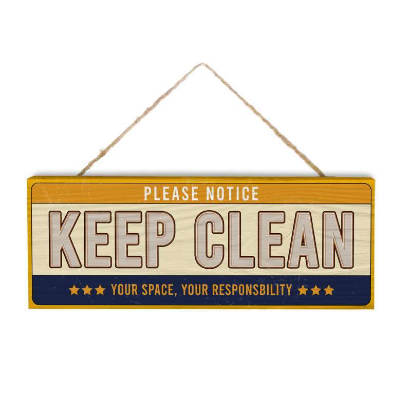 Jual Keep Clean Sign Board - Sb B Di Seller Kayugraphy - Padangsambian ...