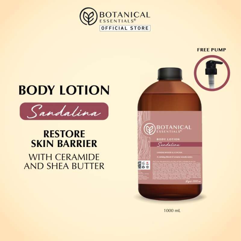 Jual Botanical Essentials - Body Lotion SANDALINA 1L With Pump di ...