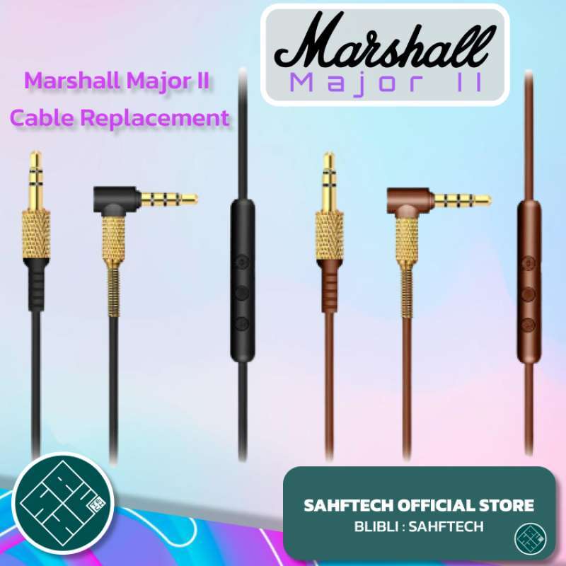 Jual Marshall Major Cable Replacement Original, Murah & Diskon Mei 2024 ...