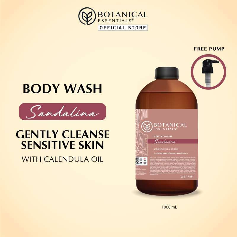 Jual Botanical Essentials - Body Wash Refill SANDALINA 1L With Pump di ...