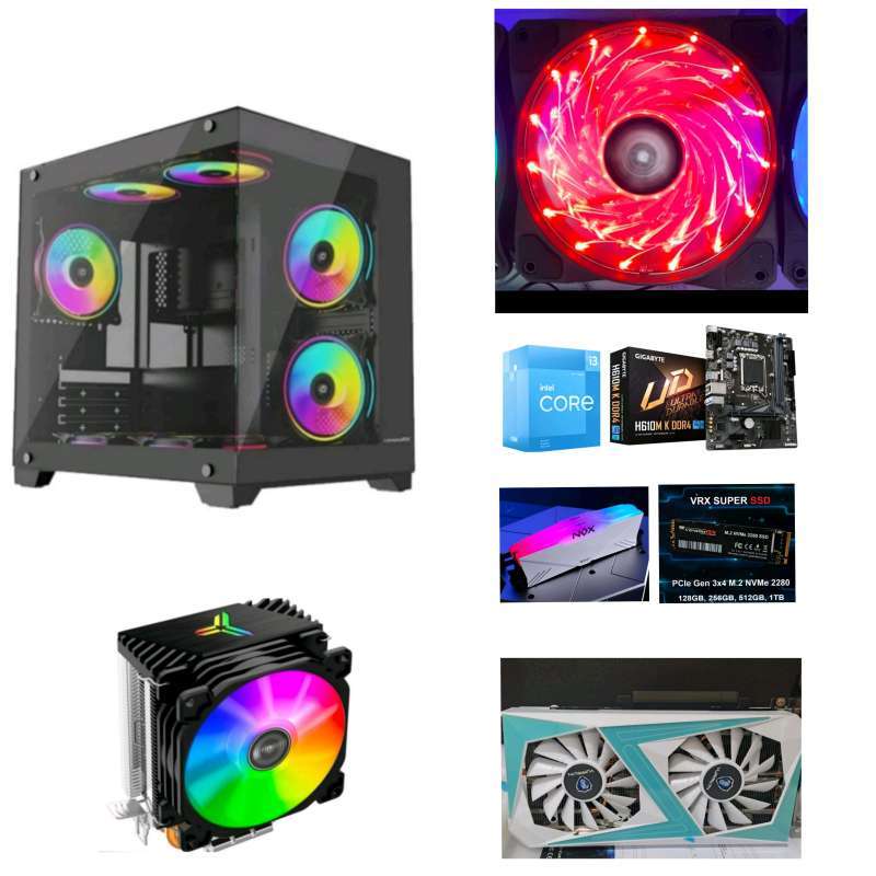Jual Rakitan PC Gaming / Rendering Intel Core i3 12100F Box Gen 12 LGA 1700 VGA RTX 2060 Super ...
