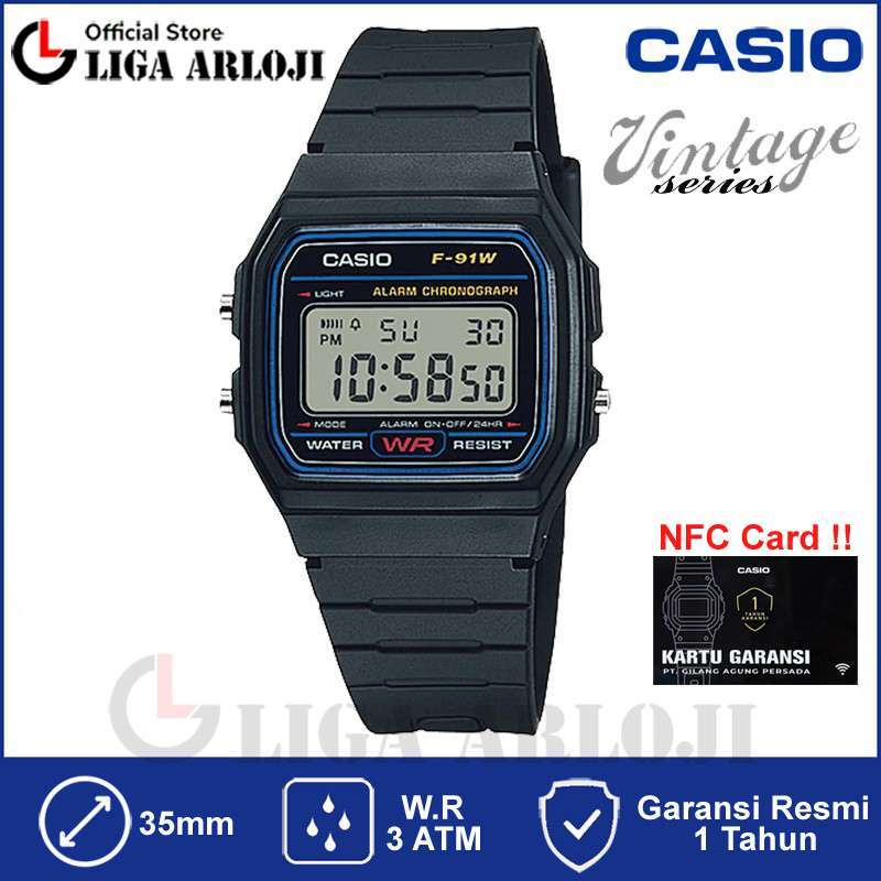 Jam Tangan Casio F91w 🔥Terpercaya & Harga Terbaru Juni 2026