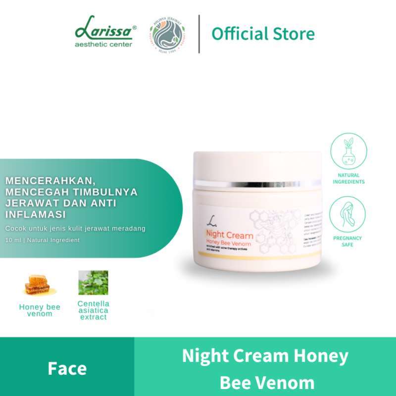 Promo Larissa Paket Hemat Honey Bee Venom + Acne Lotion ( Day Cream ...