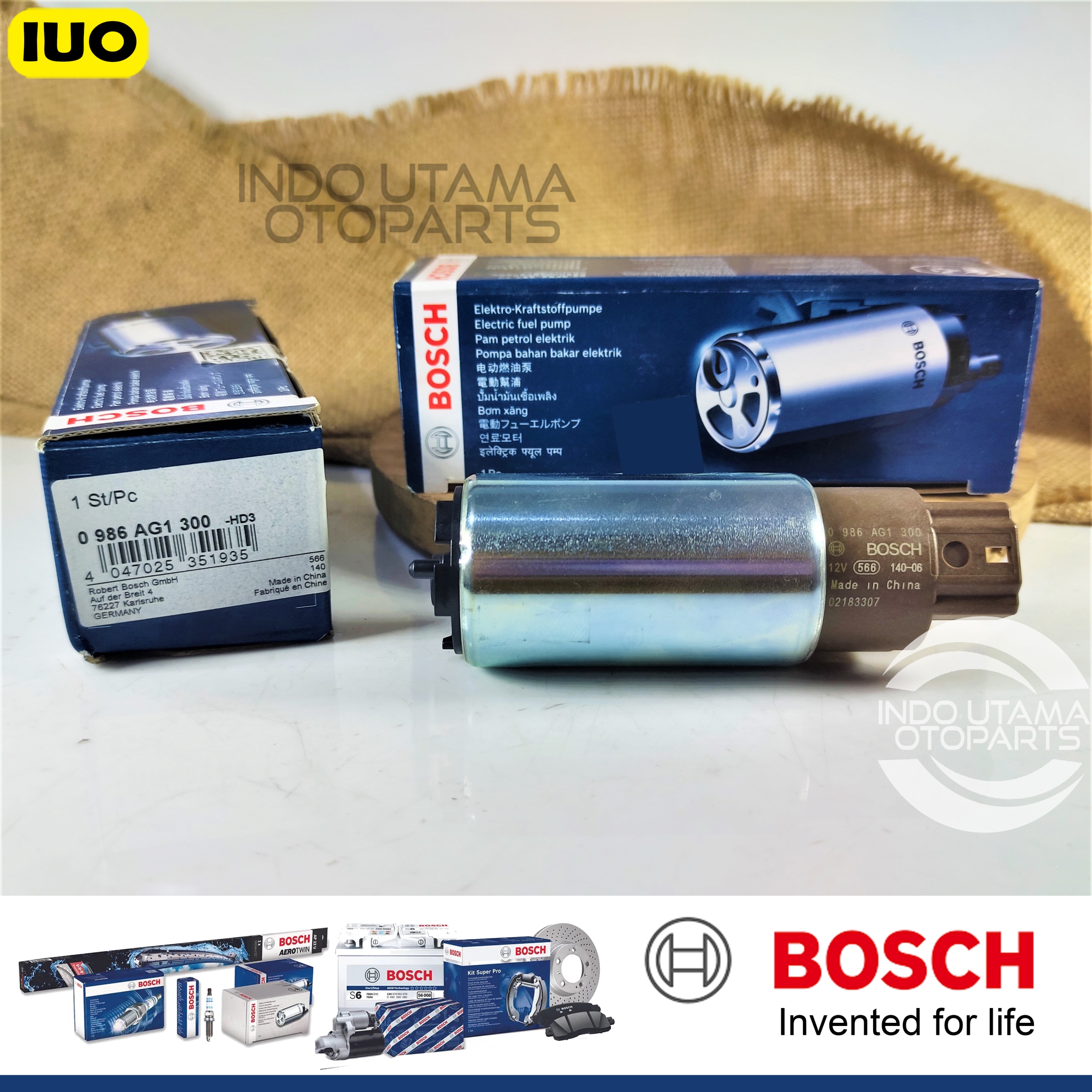 Jual Fuel Pump Soluna Great Corolla BOSCH Pompa Bensin Soket Besar ...