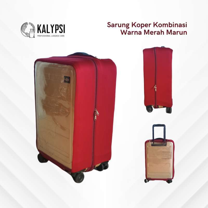 Promo Sarung Koper Luggage Cover Pelindung Koper Kombinasi Untuk Semua ...