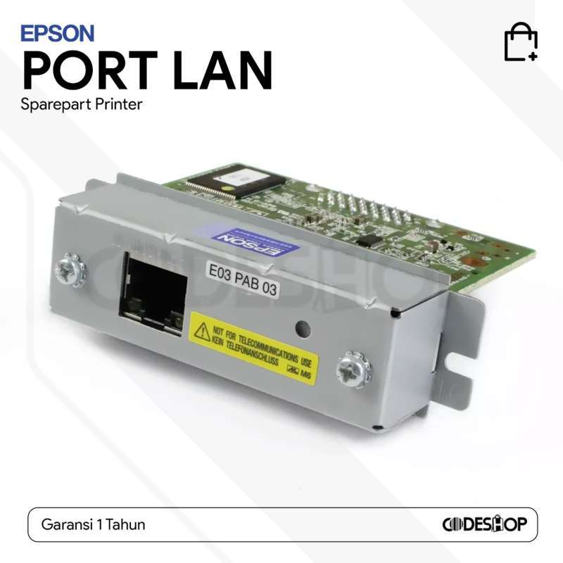 Jual Port Lan Ethernet Epson Tmu 220 Tmt82 Sparepart Interface Tm-u220 ...