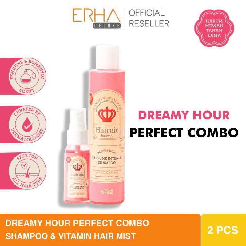 Jual Hairoic By Erha - Shampoo Dan Hair Mist Perfect Combo - Wangi ...