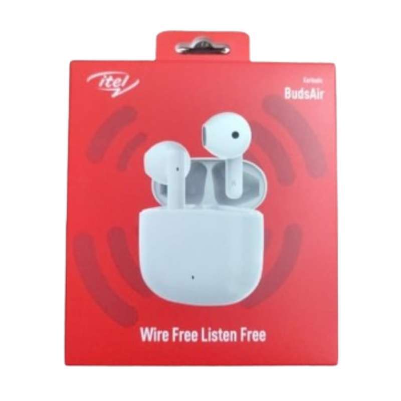 Jual itel Budsair Earphones Bluetooth 5.3 ENC Wireless Headset TWS ...