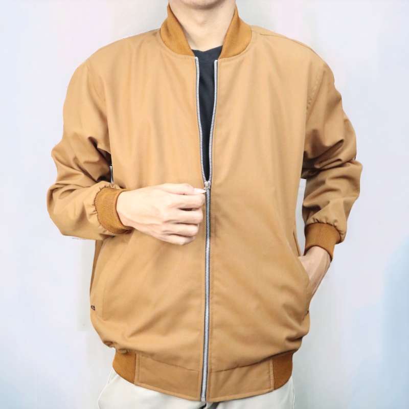 Jual Credifox Jaket Bomber Bahan Katun Canvas Premium / Jacket Bomber ...