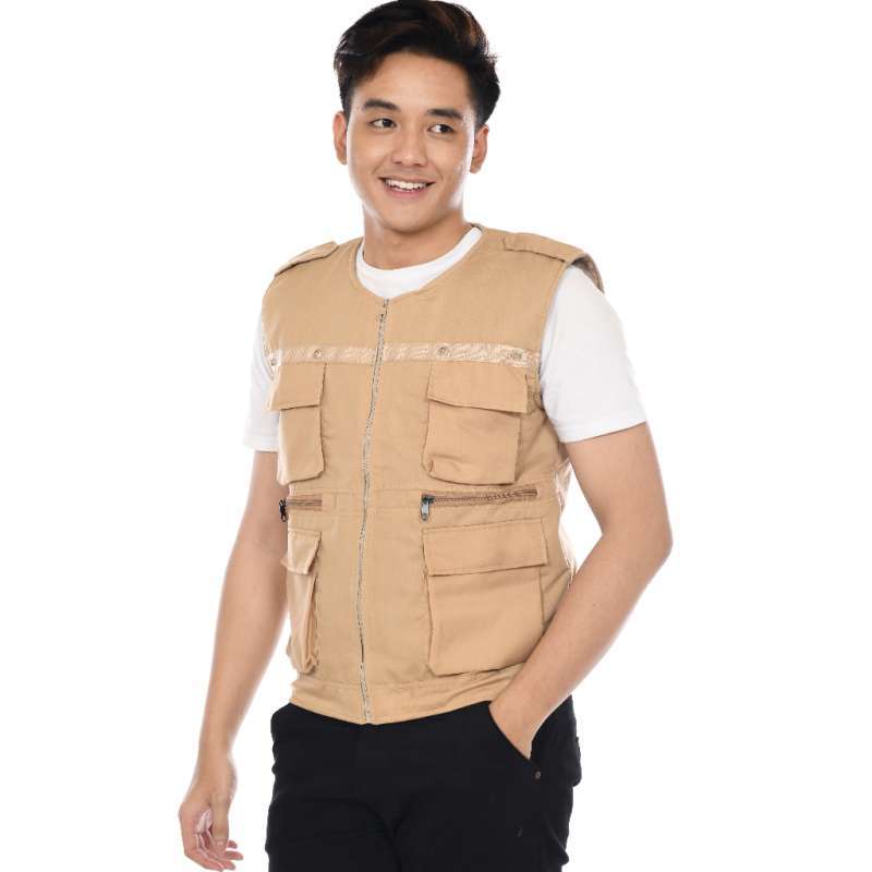 Promo Credifox Rompi Tactical / Rompi Cargo / Vest Pria Casual / Rompi ...