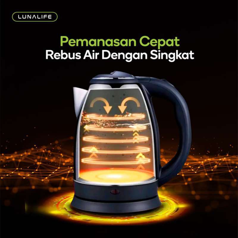 Promo Luna Life Lk502 Electric Kettle 2 Liter Teko Pemanas Air Listrik ...