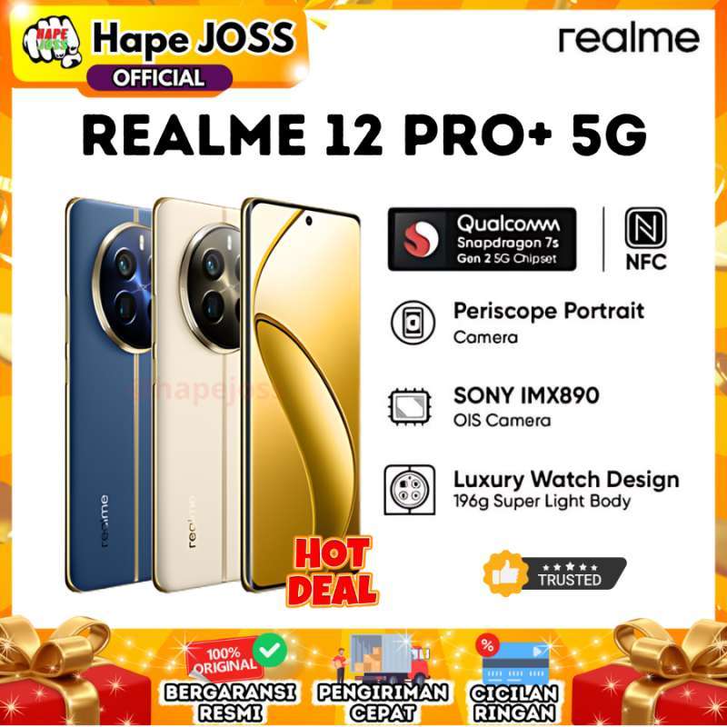 Jual Realme 12 Pro Plus 5g 12/512gb Nfc - Blue Di Seller Hapejoss ...