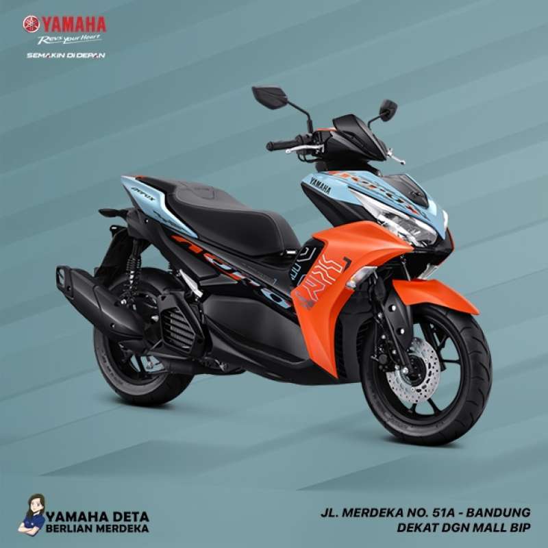 Jual Yamaha All New Aerox 155 Standard Version Sepeda Motor [OTR ...