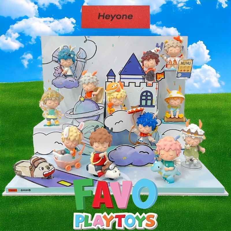 Promo HEYONE x HUHU Weekend Fantasy Travel Notes Series - FULL SET 12 ...