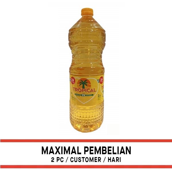 Minyak Tropical 2Liter Botol 🔥 - Terbaik September 2025