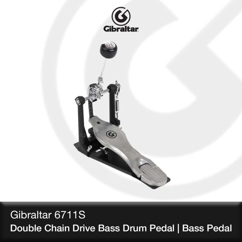 Promo Gibraltar 6711s Double Chain Drive Bass Drum Pedal | Bass Pedal Diskon 23% Di Seller ...