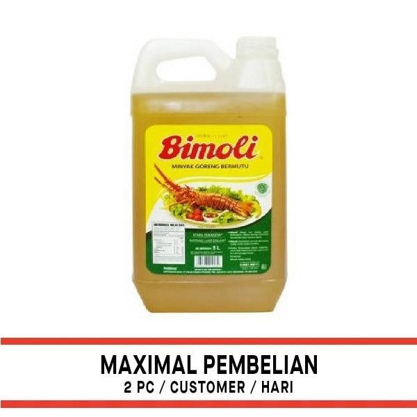 Jual Bimoli Cooking Oil Klasik 5 Ltr Di Seller Foodmart Ambon Official ...
