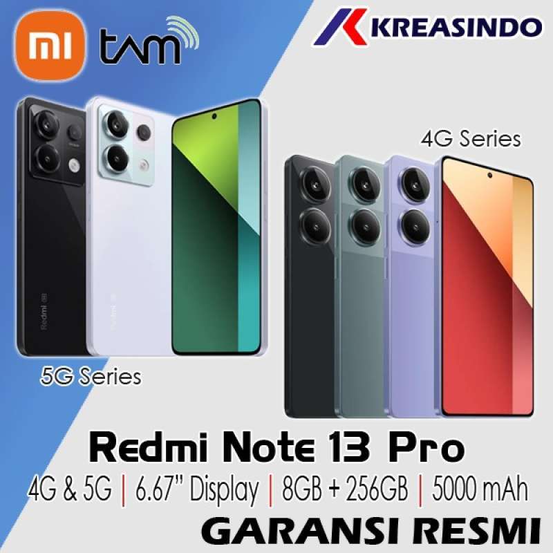 Jual XIAOMI REDMI NOTE 13 PRO 13PRO 4G 5G 8/256 Ram 8GB Internal 256GB ...