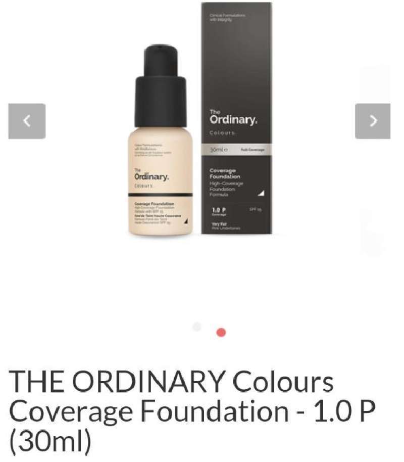 Jual THE ORDINARY COLOUR COVERAGE FOUNDATION 30ML di Seller ...