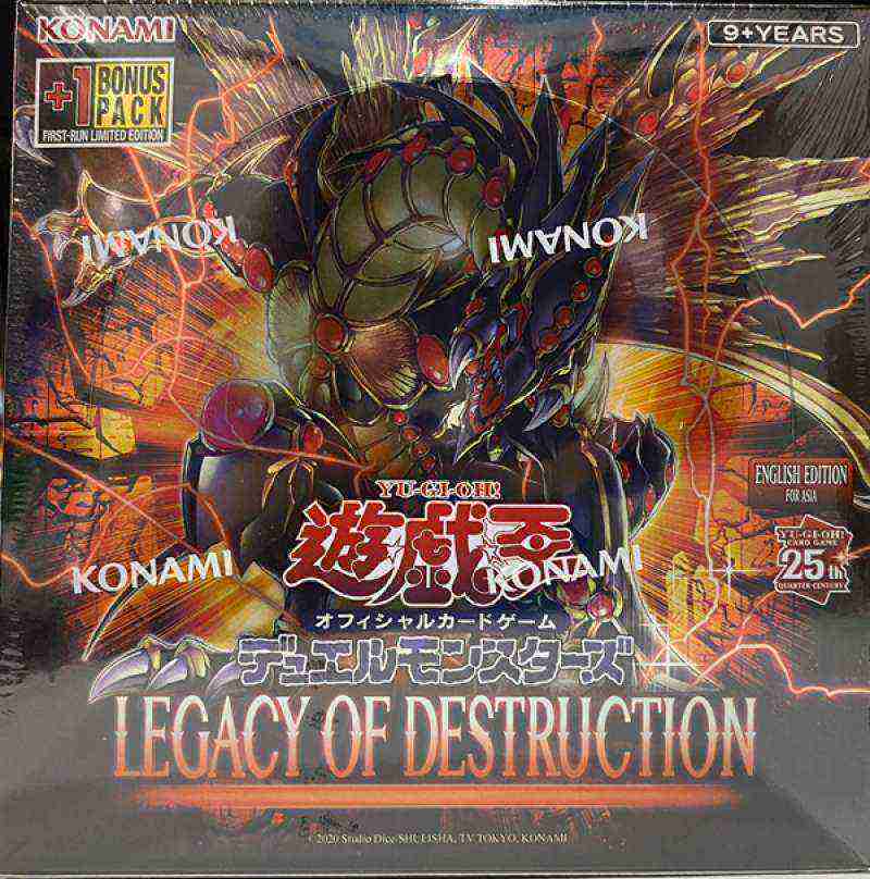 Jual Yu-gi-oh Ocg Legacy Of Destruction Booster Box Asian English Di ...