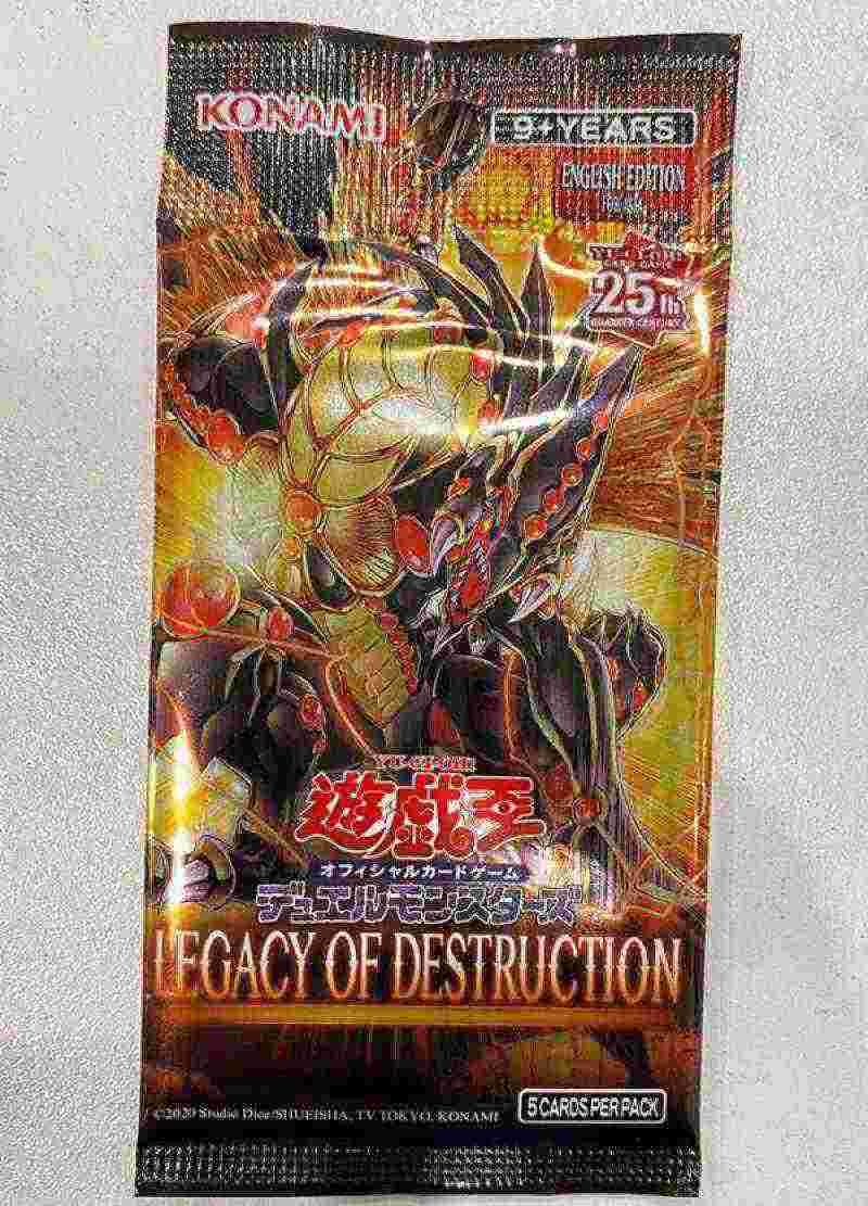 Jual Yu-gi-oh Ocg Legacy Of Destruction Booster Box Asian English Di ...
