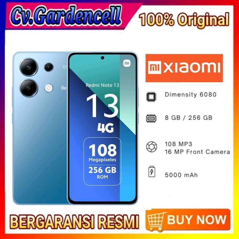Jual Xiaomi Redmi Note 13 Ram 8/256 Garansi Resmi Di Seller Cv ...