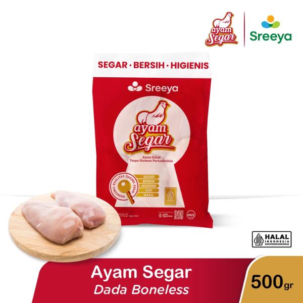Promo Sreeya Ayam Segar Boneless Dada Frozen [450-500 Gr] Diskon 13% Di ...