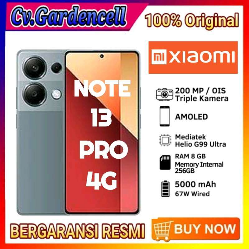Jual Xiaomi Redmi Note 13 Pro 4g Ram 8/256gb Garansi Resmi Di Seller Cv ...