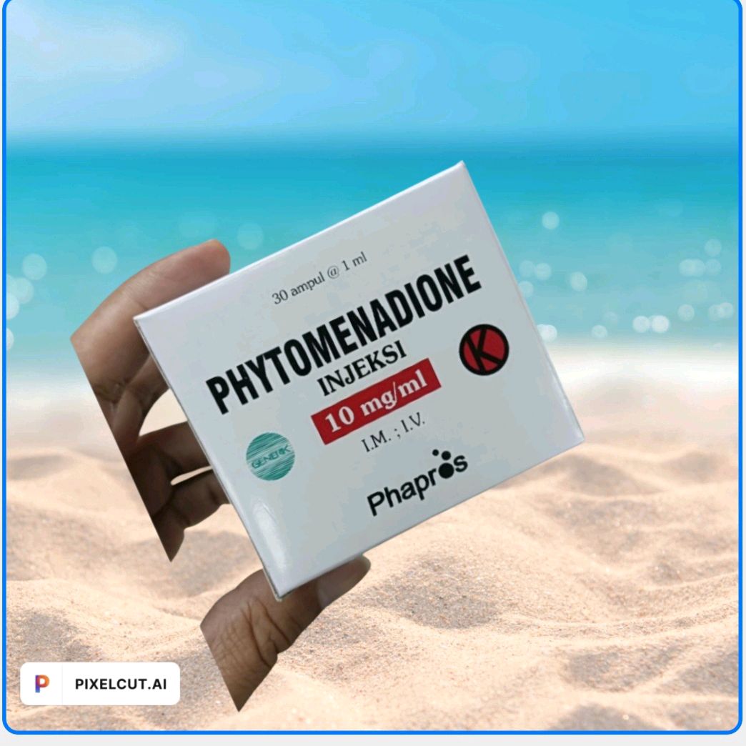 Jual Original Phytomenadioneinjeksi 10 Mg/box Vitamin K Injeksi Di ...