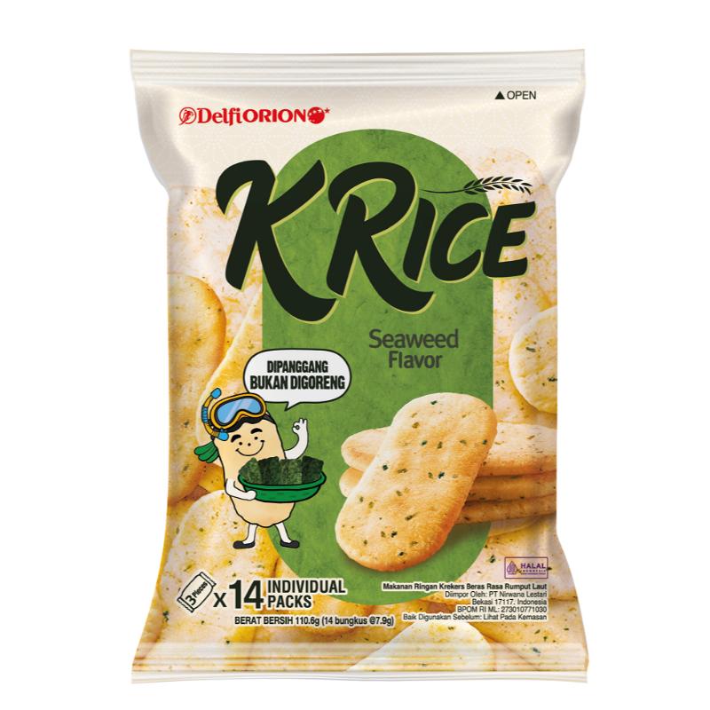 Promo Delfi Orion Krice Seaweed 111g Diskon 9% Di Seller Nirwana Lestari Store - Gudang Blibli ...