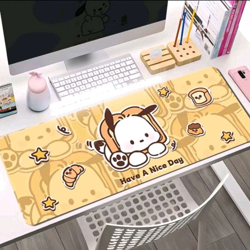 Jual Mouse Pad Panjang Kuromi Melody Cinnamoroll Pochacco Kurumi ...