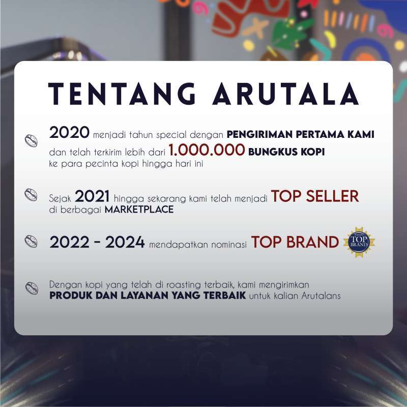 Promo Arutala Kopi Arabika Gayo Wine 100 Gram - Giling Kasar Diskon 23% ...