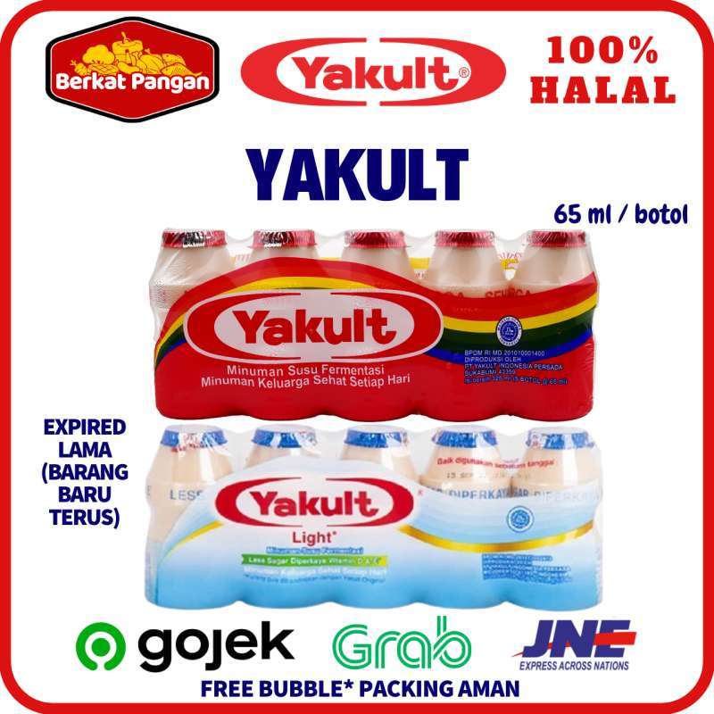 Jual Yakult Minuman Susu Fermentasi Probiotik (isi 5 Pcs) - Yakult Di ...