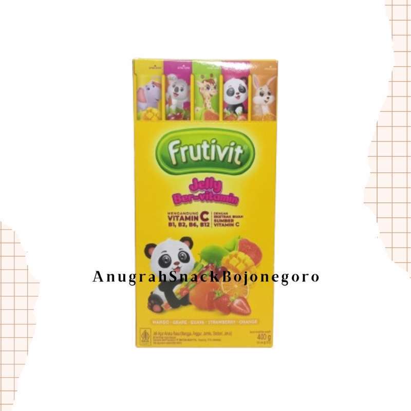 Promo Frutivit Jeli Agar Rasa Buah 20gr X 20 Diskon 6% Di Seller ...