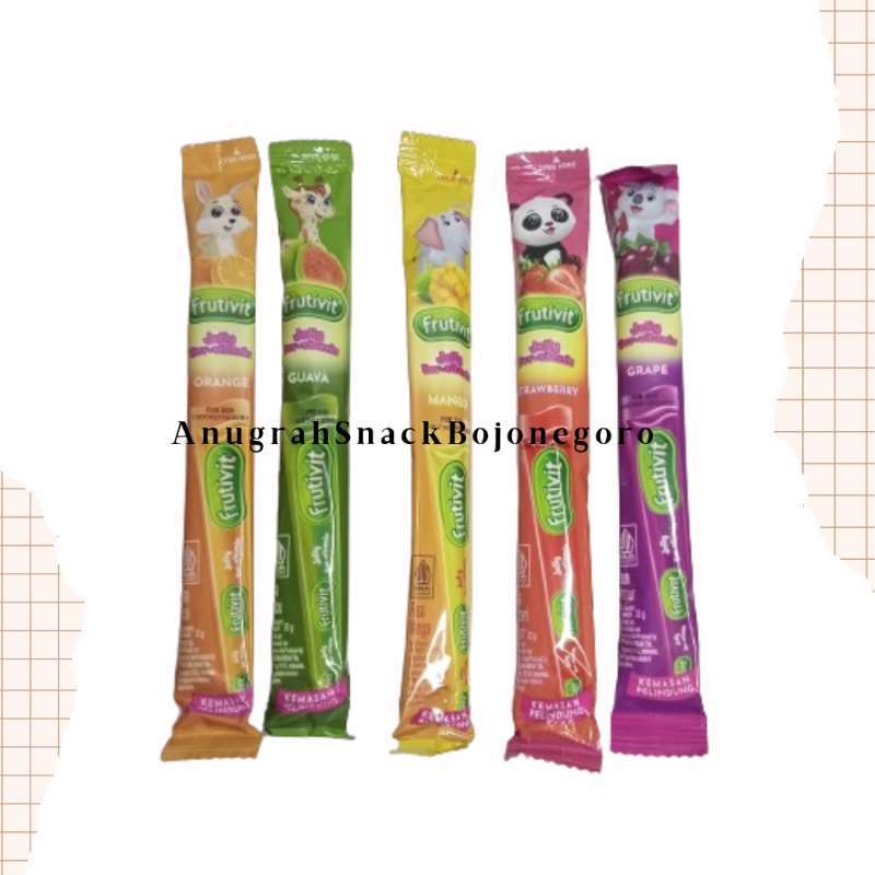 Promo Frutivit Jeli Agar Rasa Buah 20gr X 20 Diskon 6% Di Seller ...