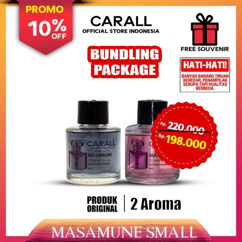 Jual Parfum Mobil Carall Masamune 60ml Original Asli Bundling Made in Japan - Platinum Homme di ...