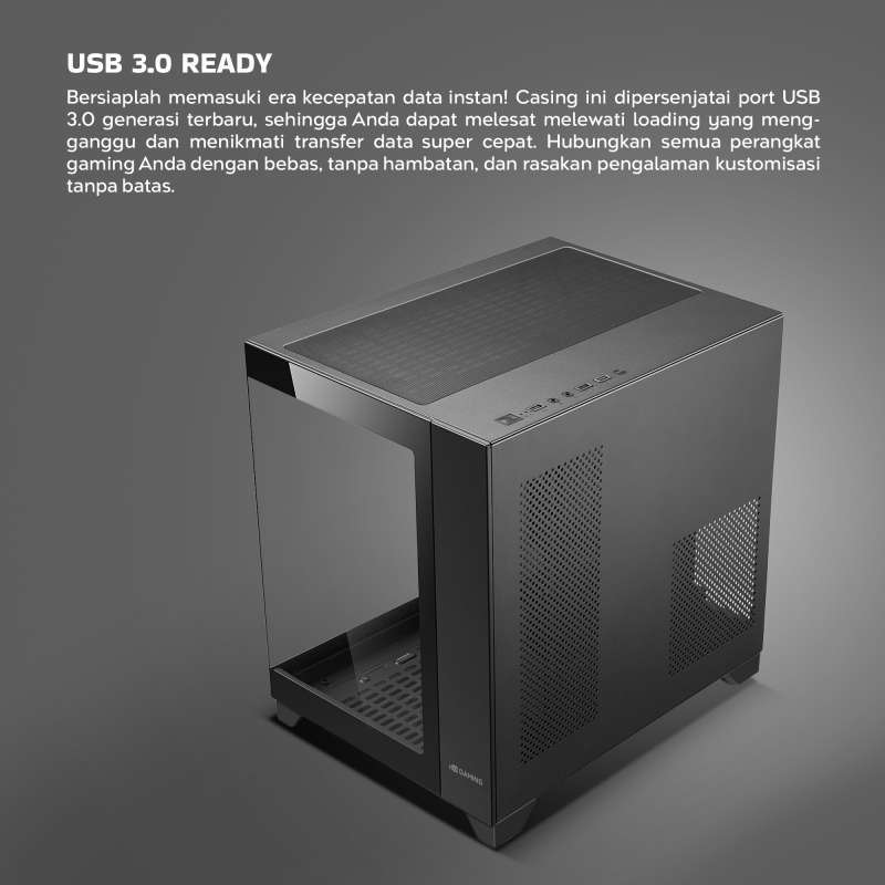 Jual Casing Pc Digital Alliance N30se V2 M-atx Itx Case Komputer Gaming ...