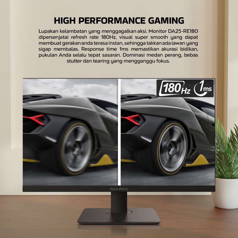 Promo Monitor Led Digital Alliance 24.5 180hz Ips Fhd 99% Srgb 1ms ...