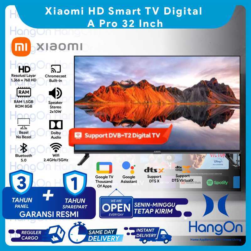 Promo Xiaomi Tv A Pro Series 32'' 32 Inch Smart Hd Dolby Vision Hdr 10 ...
