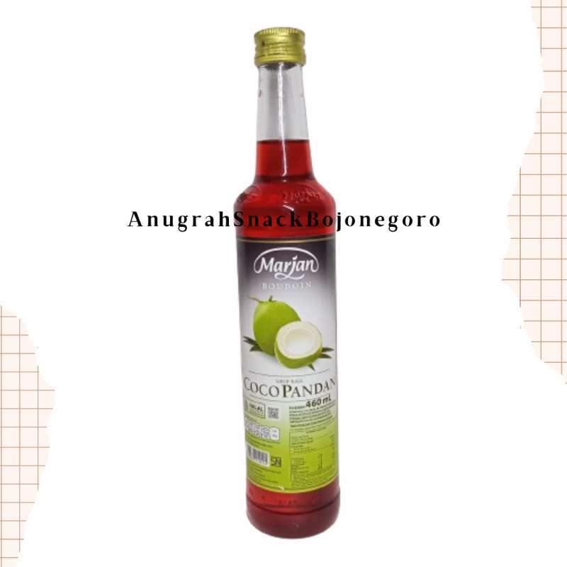 Jual Sirup Marjan Boudoin 460ml Di Seller Anugrahsnackbojonegoro ...