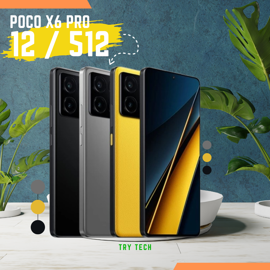 Jual POCO X6 PRO 12 512 GARANSI RESMI Yellow Di Seller TRY TECH ID Sirnabaya Kab Karawang